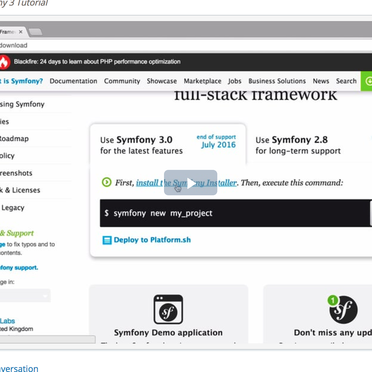 SensioLabs University